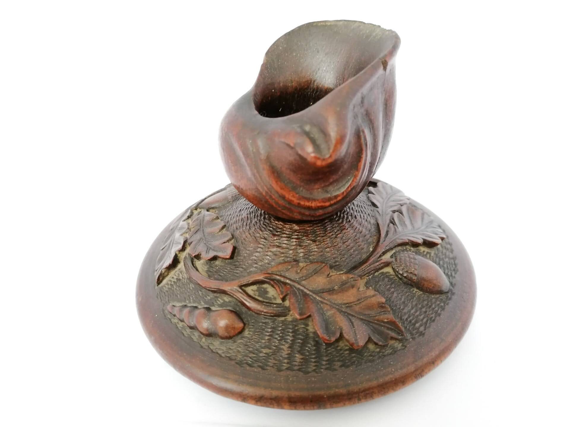 Vintage Handmade Wooden Pot Big Wooden Pot Hand-carved Wood - Etsy