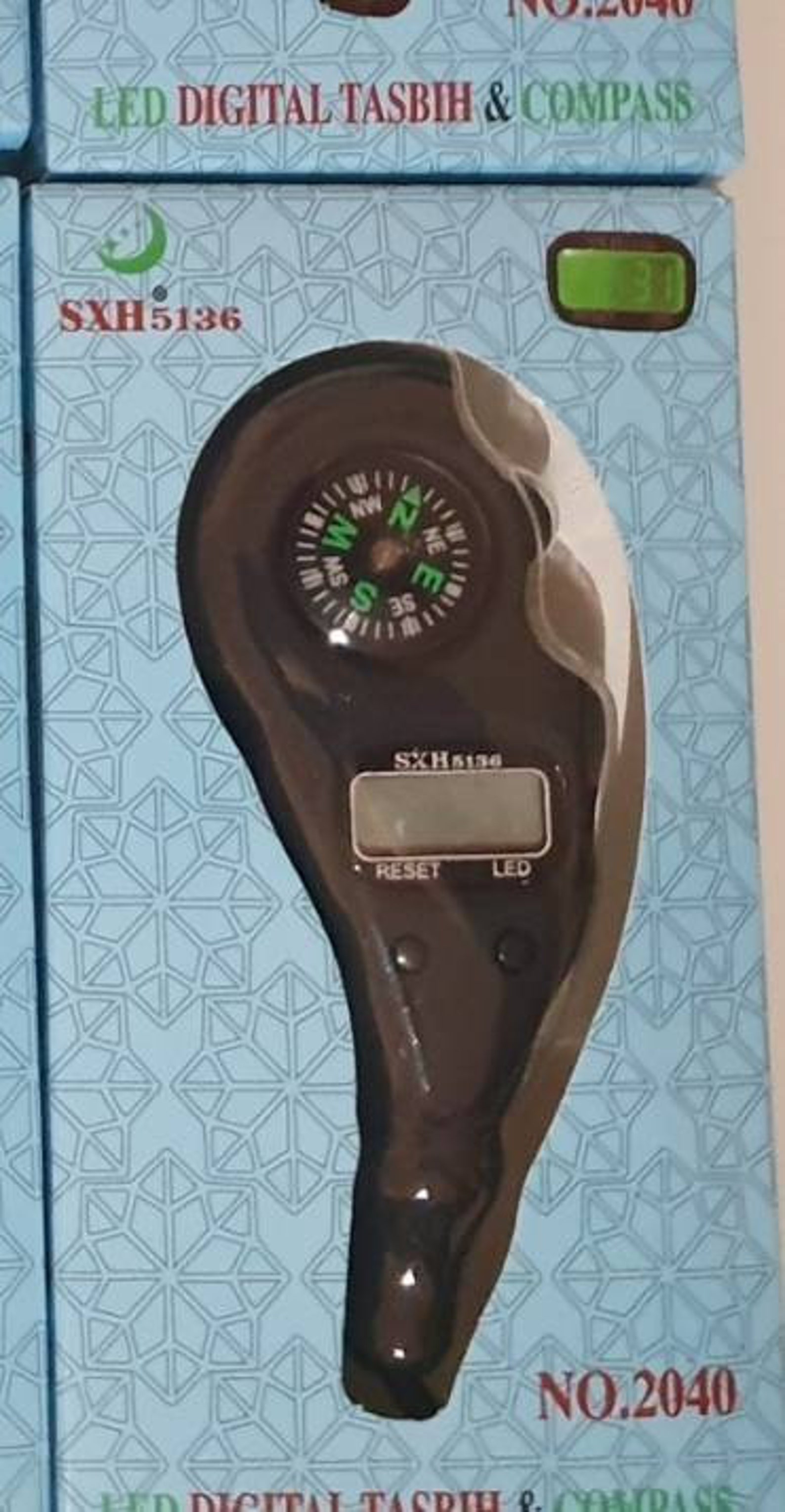 Digital Tasbeeh Counter With LED and Removable Copass. Tasbeeh Beads ...