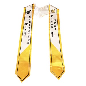 Custom Graduation Stole - Etsy