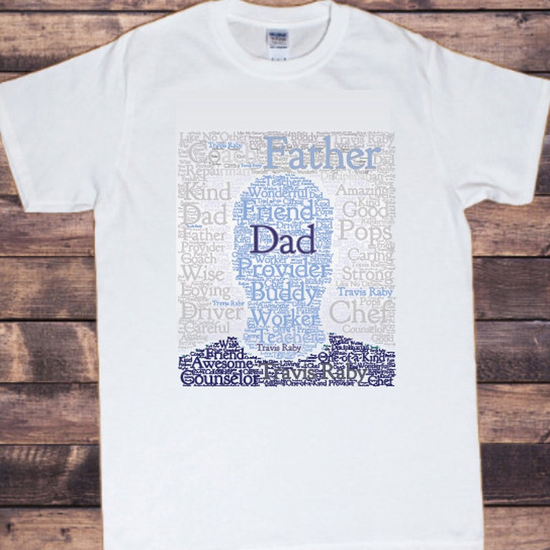 Word Cloud T Shirt - Etsy