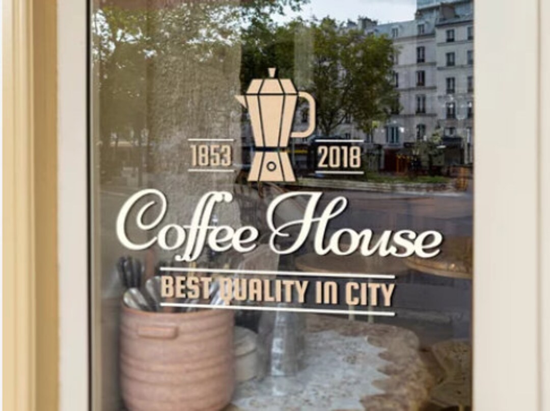 Storefront Window or Door Decal - Etsy