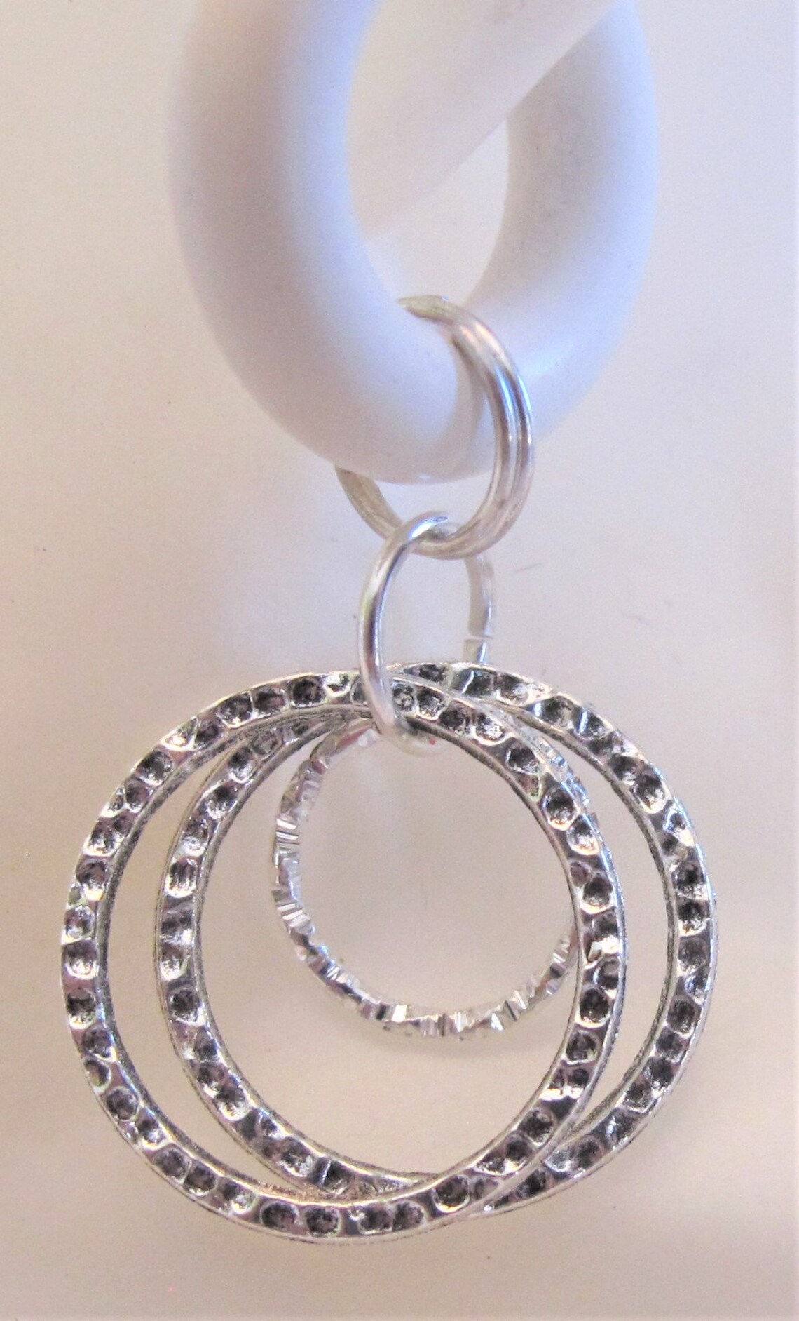 Rings of Love Pierceless Rubber Earrings - Etsy