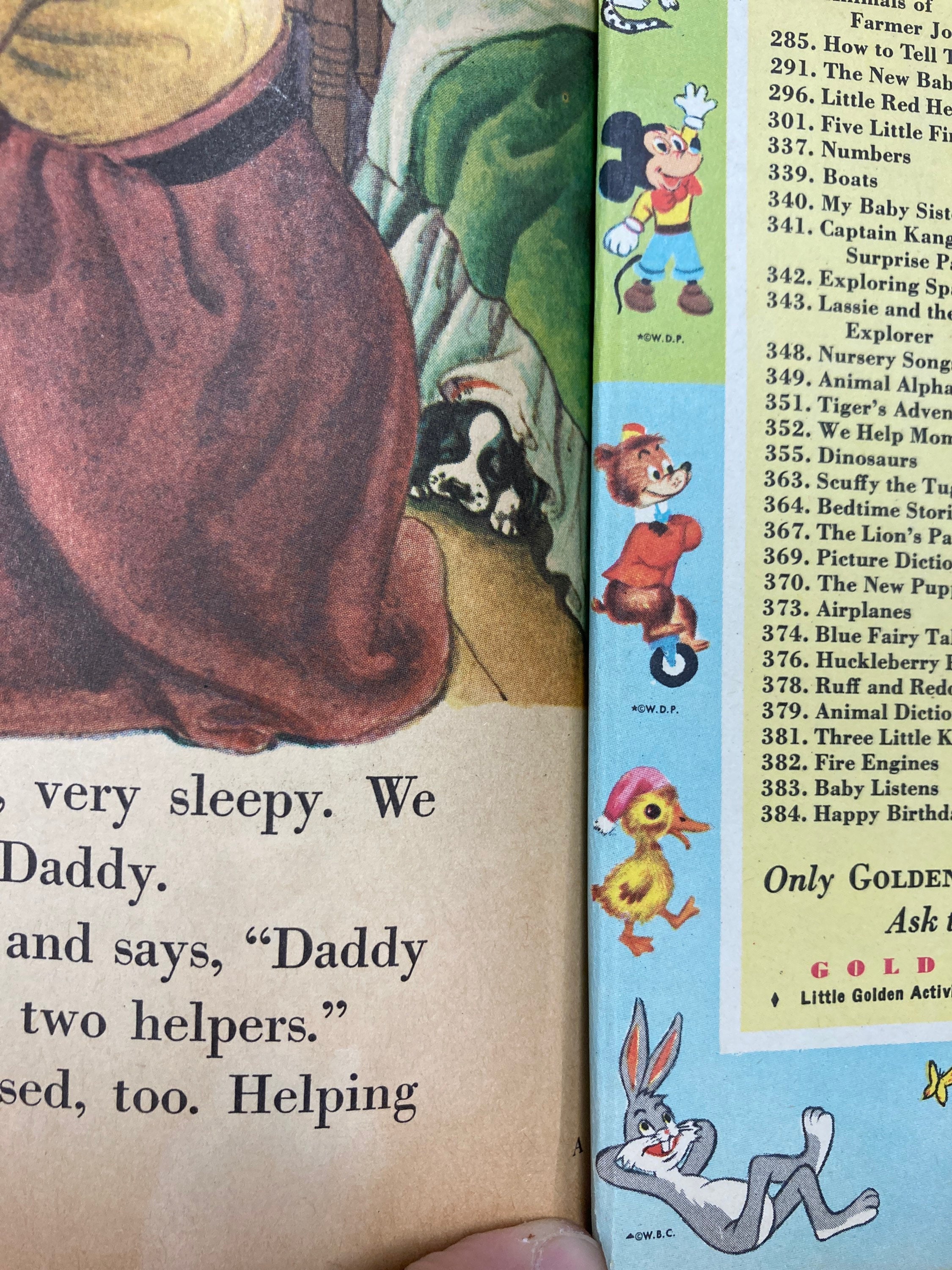 We Help Daddy, A Little Golden Book, 1962 “A” Edition - Etsy