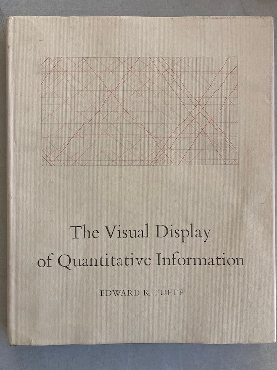 The Visual Display Of Quantitative Information By Edward Tufte | Etsy