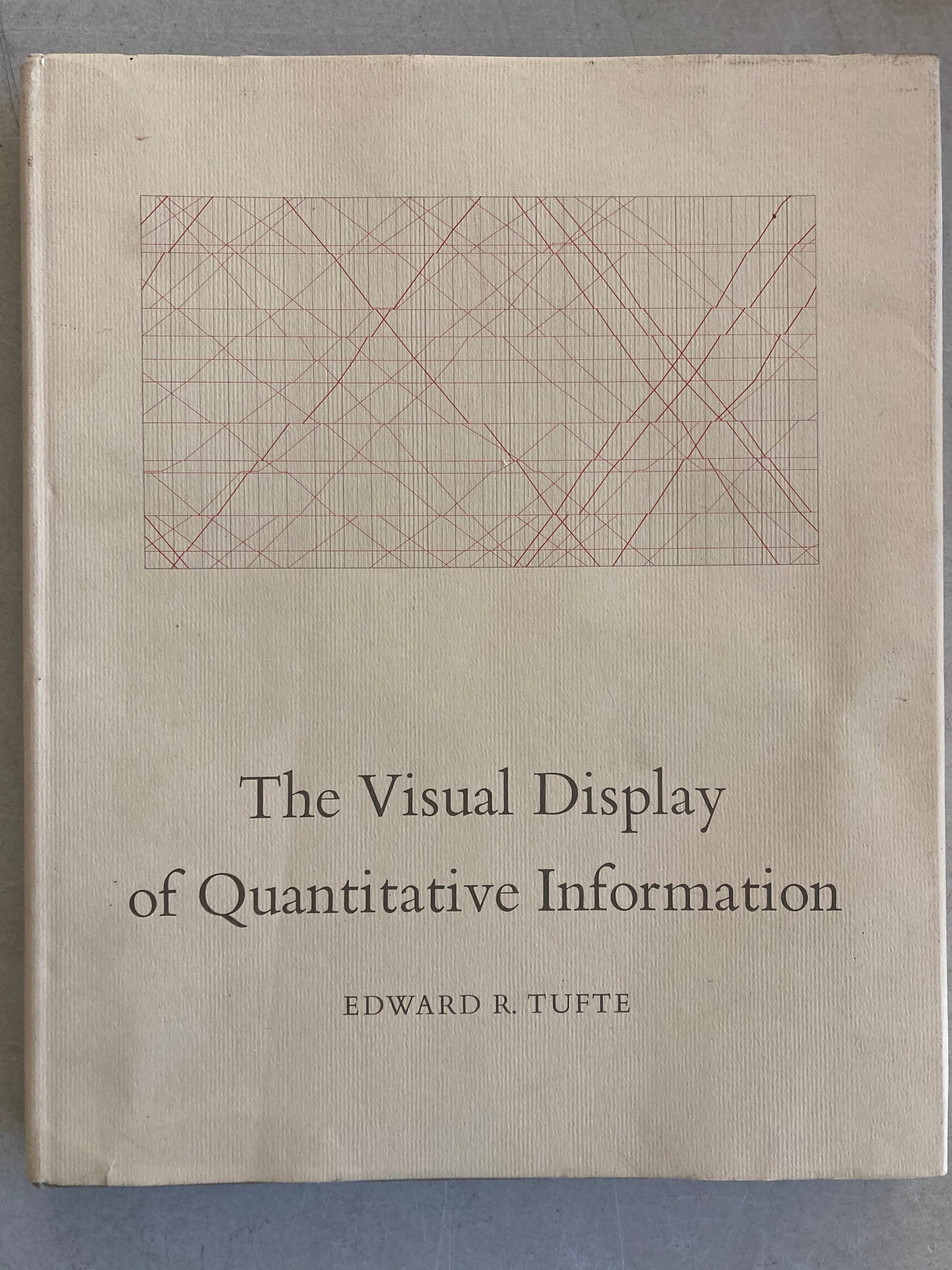 The Visual Display of Quantitative Information by Edward Tufte 1986 ...