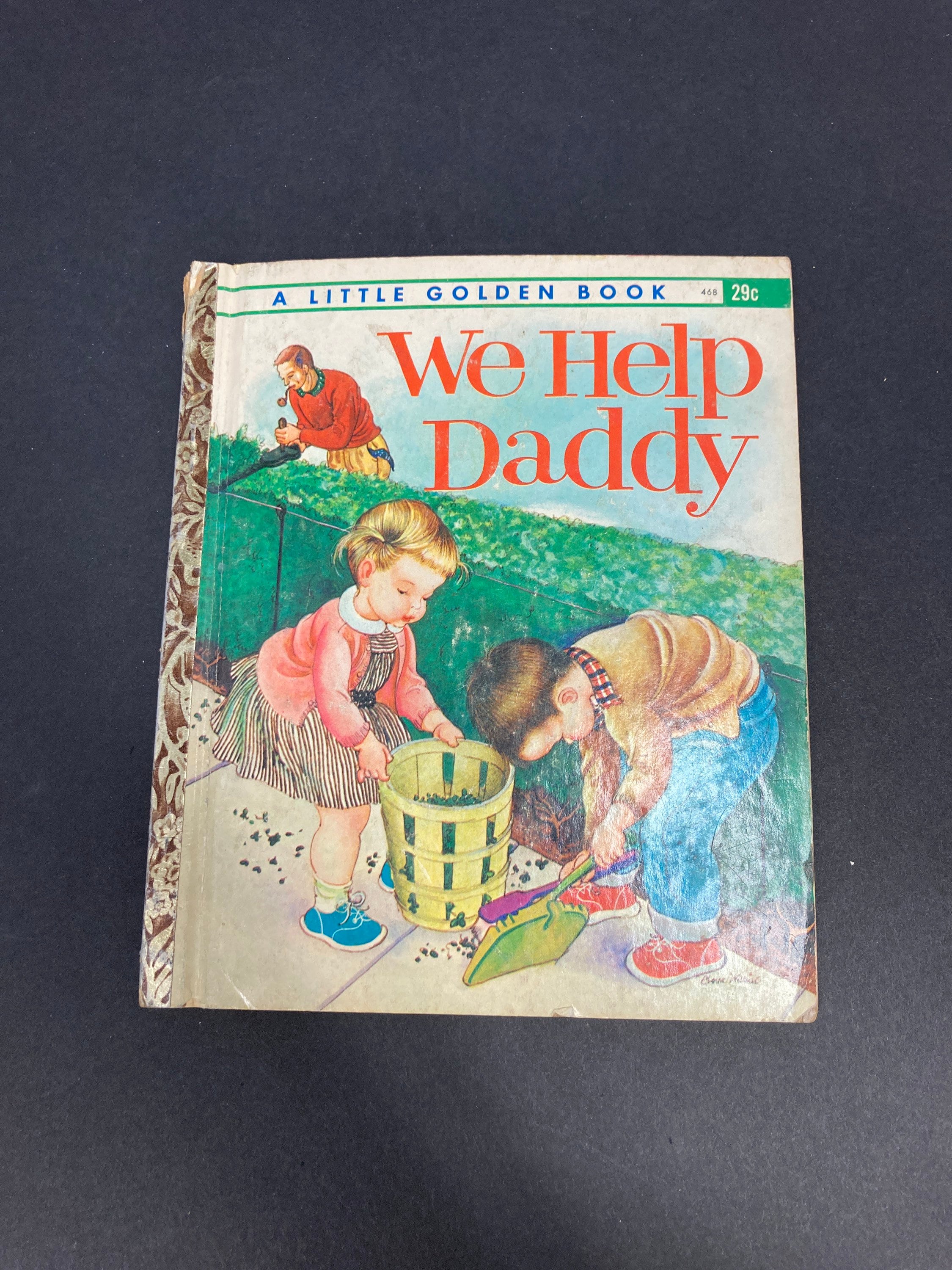 We Help Daddy, A Little Golden Book, 1962 “A” Edition - Etsy