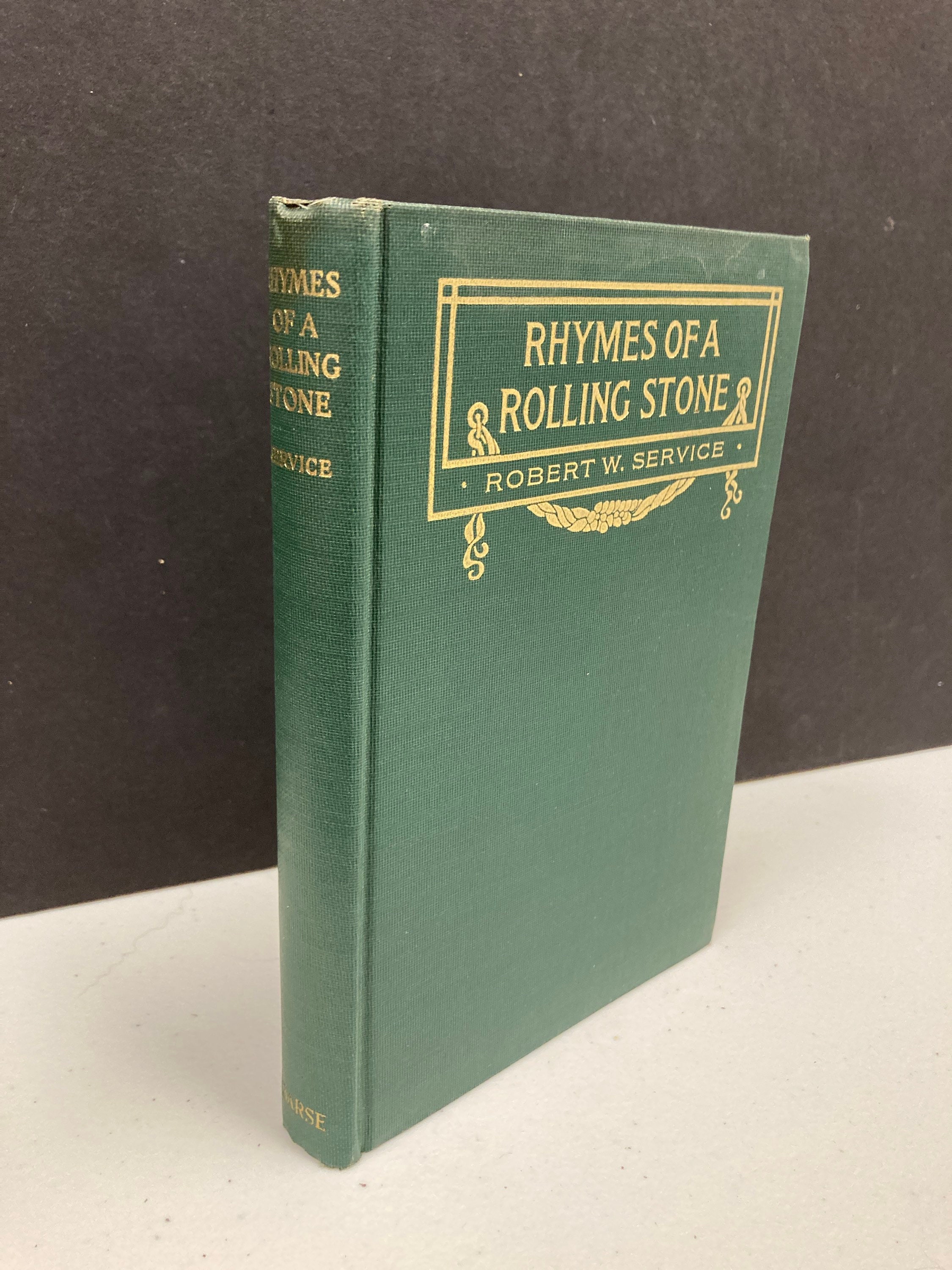 Rhymes of a Rolling Stone, Robert Service, 1912 Edition Vintage Poetry ...
