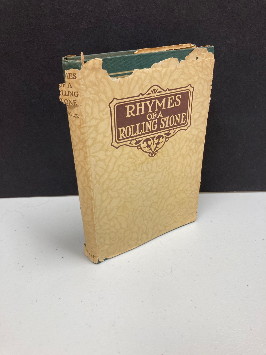 Rhymes of a Rolling Stone, Robert Service, 1912 Edition Vintage Poetry ...