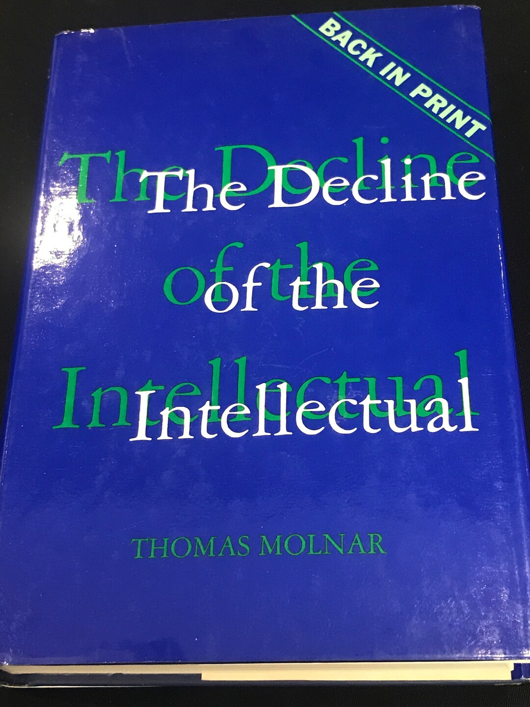 The Decline of the Intellectual Thomas Molnar 1973 - Etsy