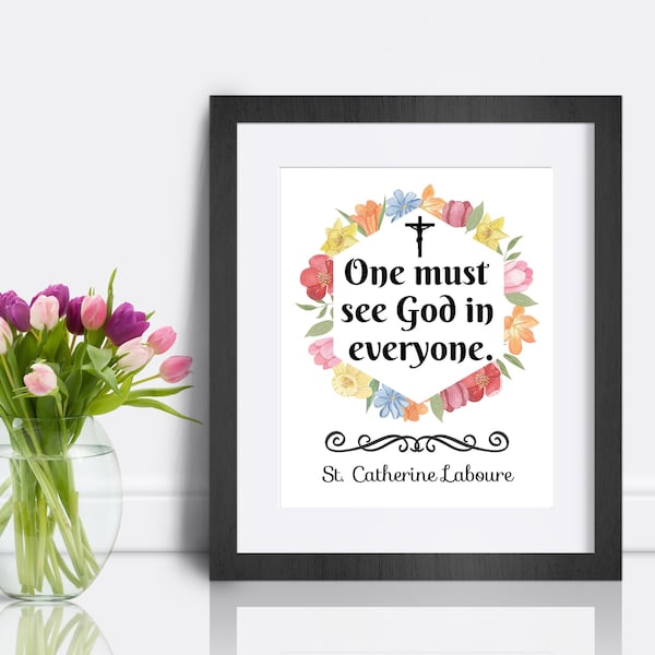 St Catherine Laboure - Etsy