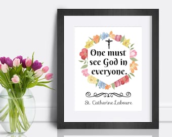 St Catherine Laboure - Etsy