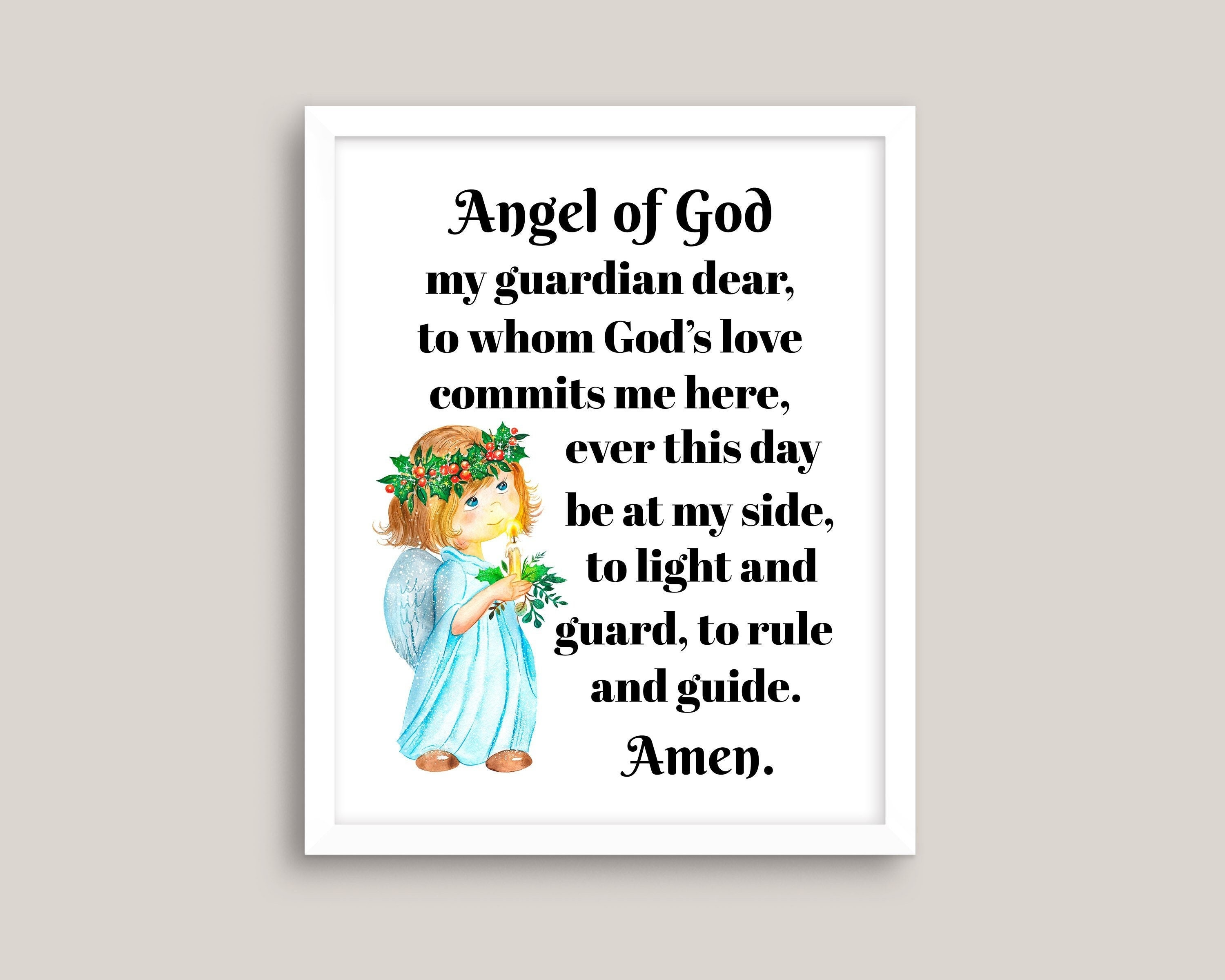 Guardian Angel Prayer For Kids Guardian Angel Prayer For Kids