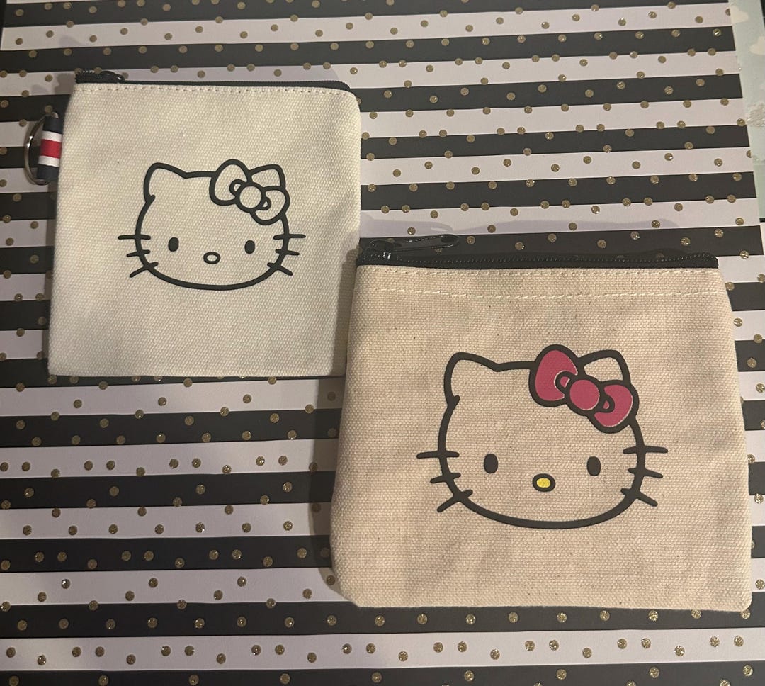 Hello Kitty Face Coin Purse - Etsy
