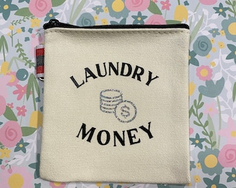 Money Laundering Mason Jar Coin Bank / Laundry / Home Decor / Gift ...