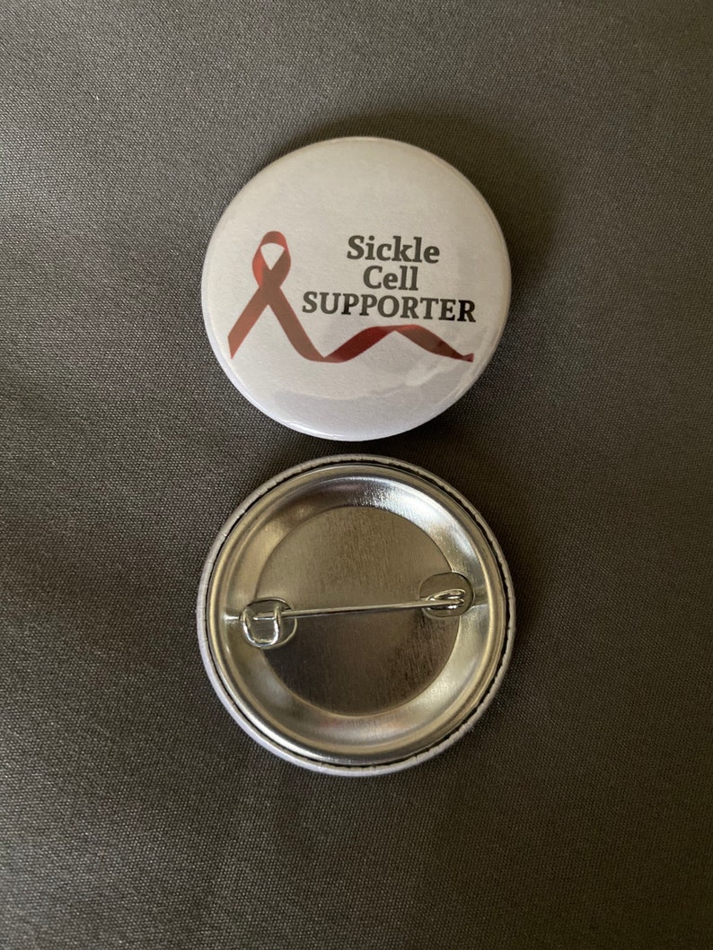 Sickle Cell Supporter Pin - Etsy