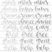 Mini Lettering Workbook - 5 Pages - Etsy