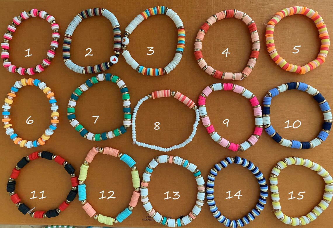 Polymer Clay Bracelet - Etsy