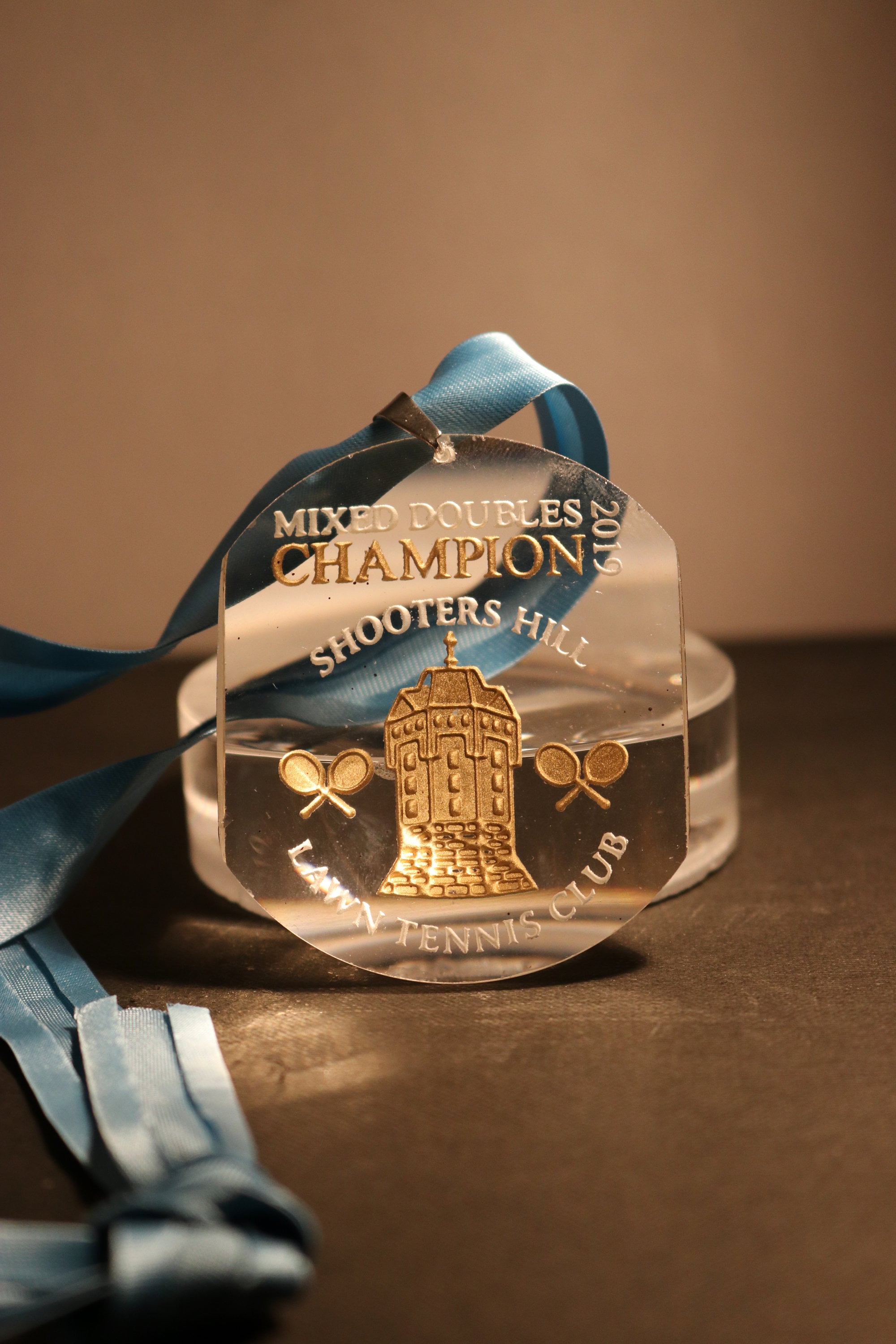Engraved Glass Medal | Custom Medal | Optical Glass Medal | Etched ...