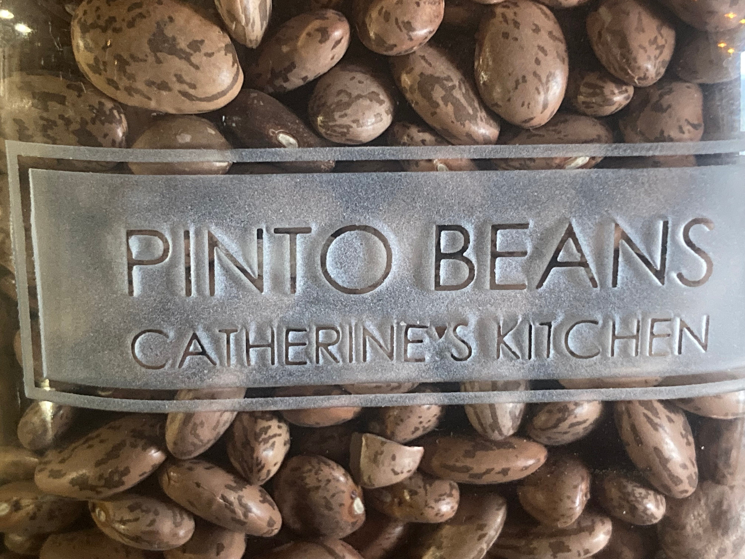 Engraved Kitchen Canisters, Custom Pantry Labels, Engraved Glass ...