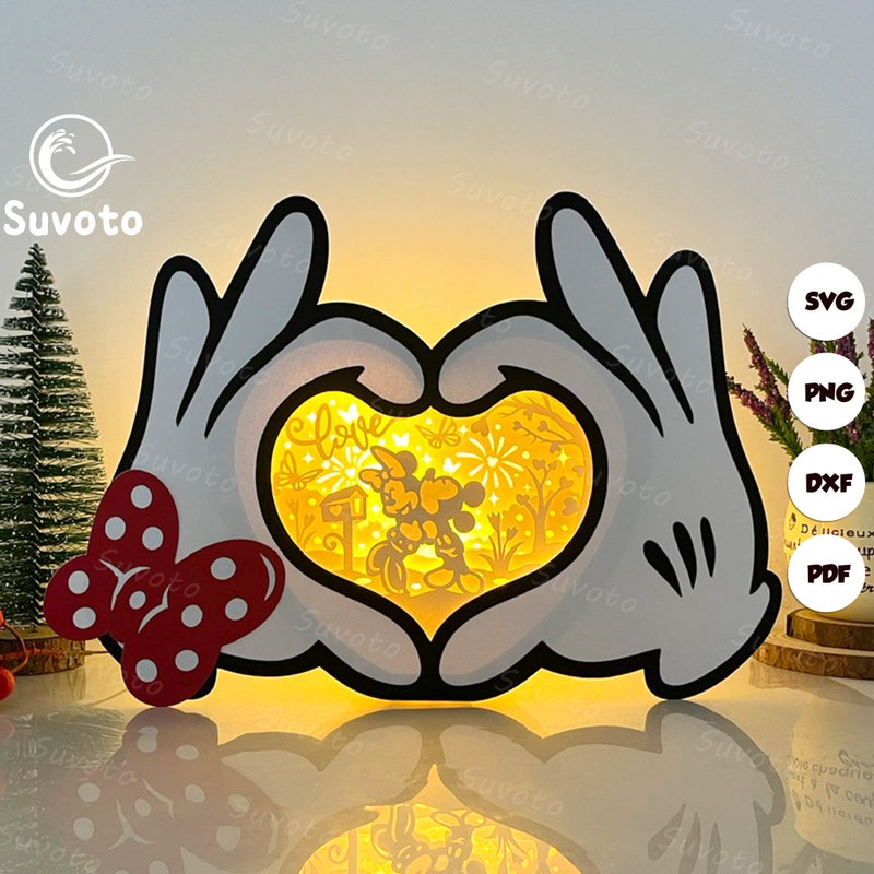 Mickey Mouse Hands - Etsy