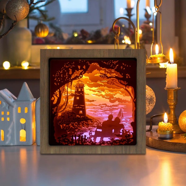 Paper Cut Light Box - Etsy