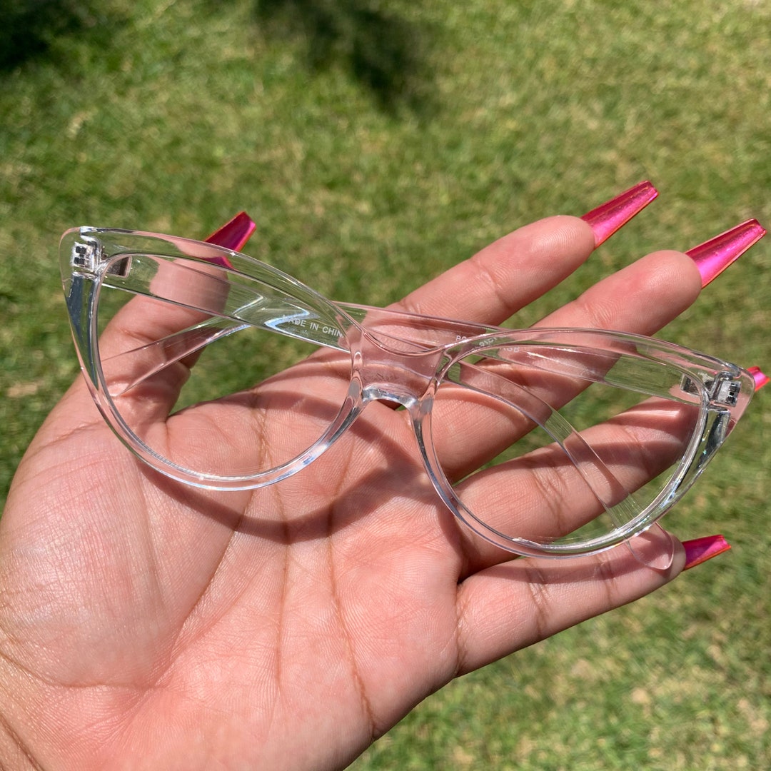 Clear Retro Protective Glasses Clear Glasses to Protect Your Eyes While ...