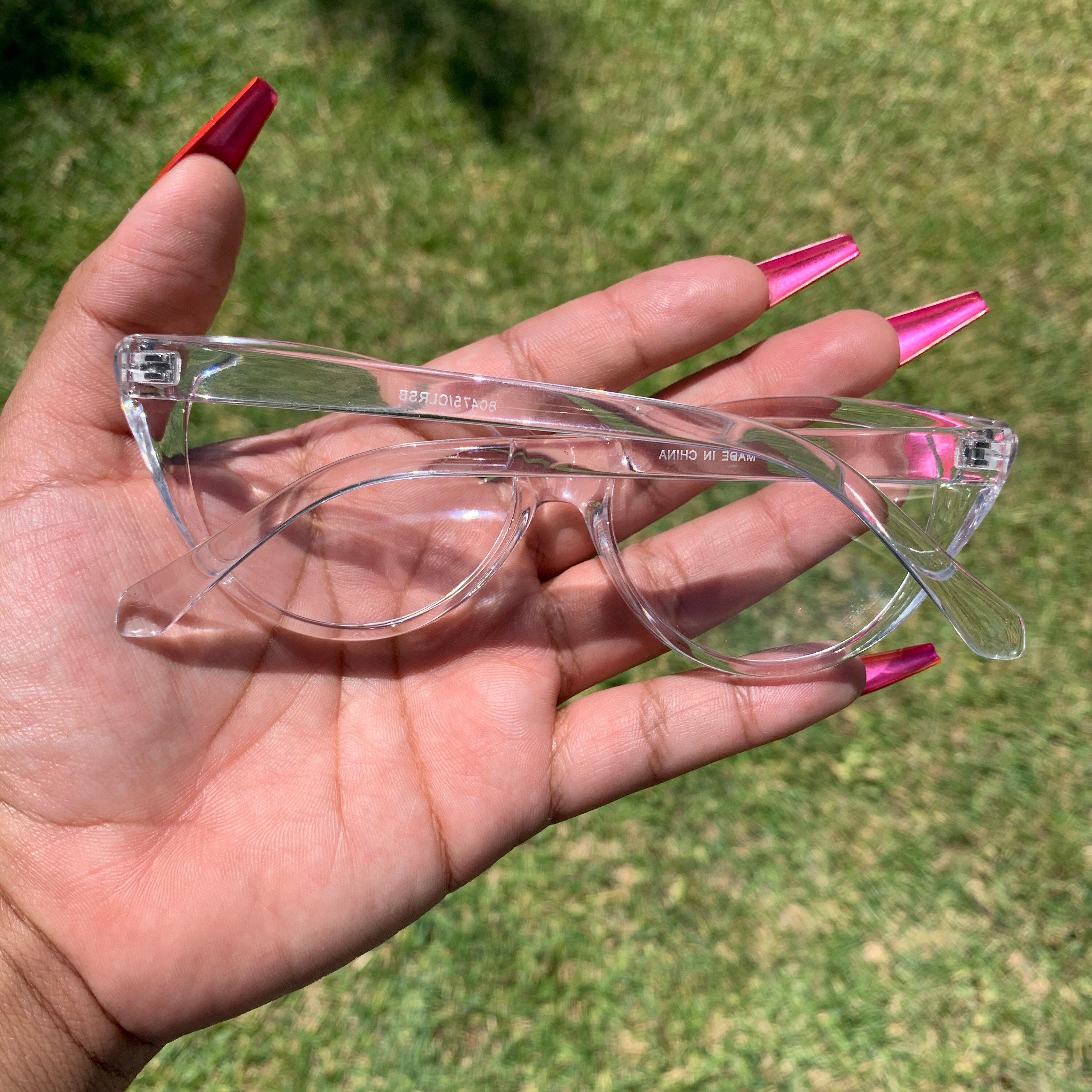 Clear Retro Protective Glasses Clear Glasses to Protect Your Eyes While ...