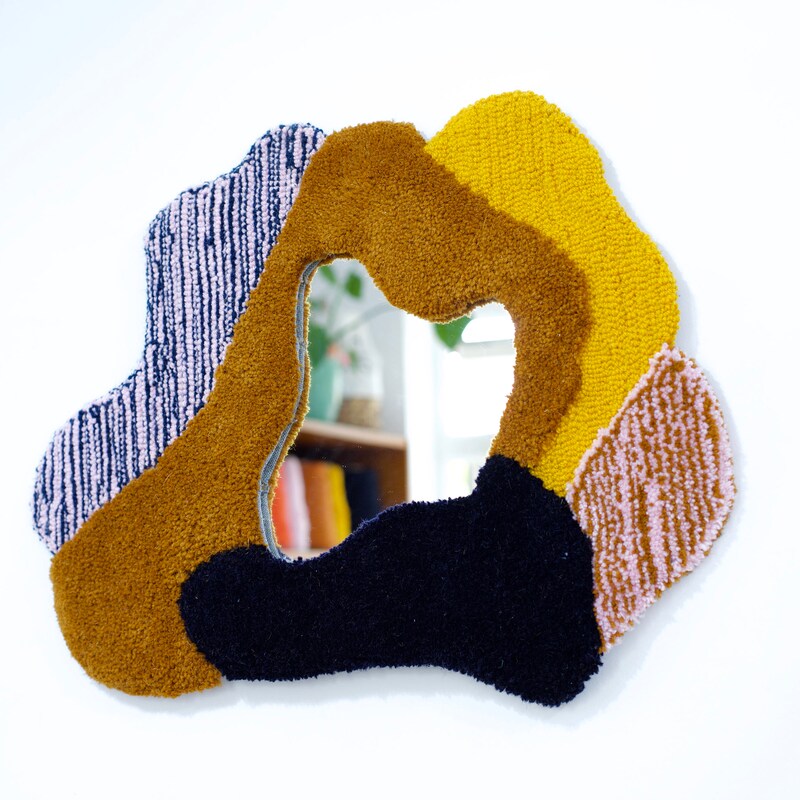 Tufted Mirror - Etsy