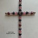 Beautiful Beaded Cross Garden Stake - Etsy