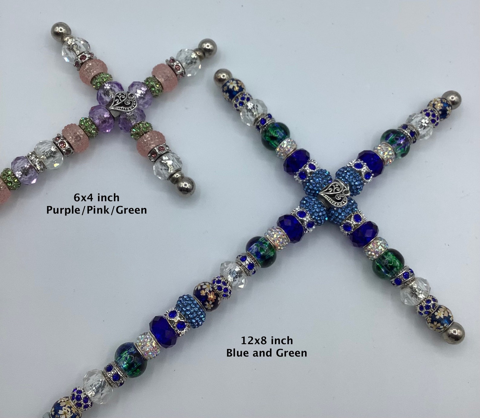 Fully Beaded Cross - Etsy