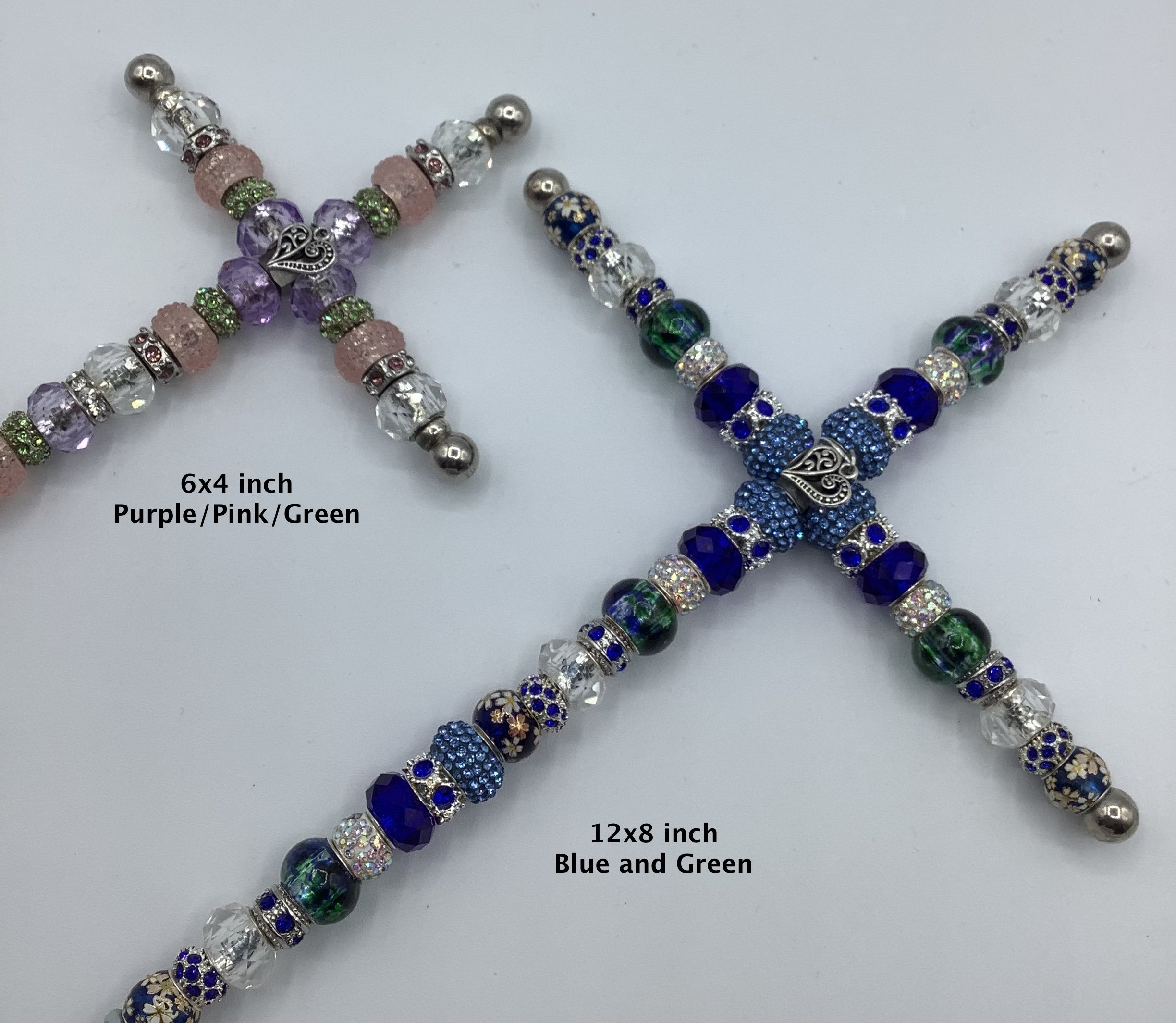 Fully Beaded Cross - Etsy