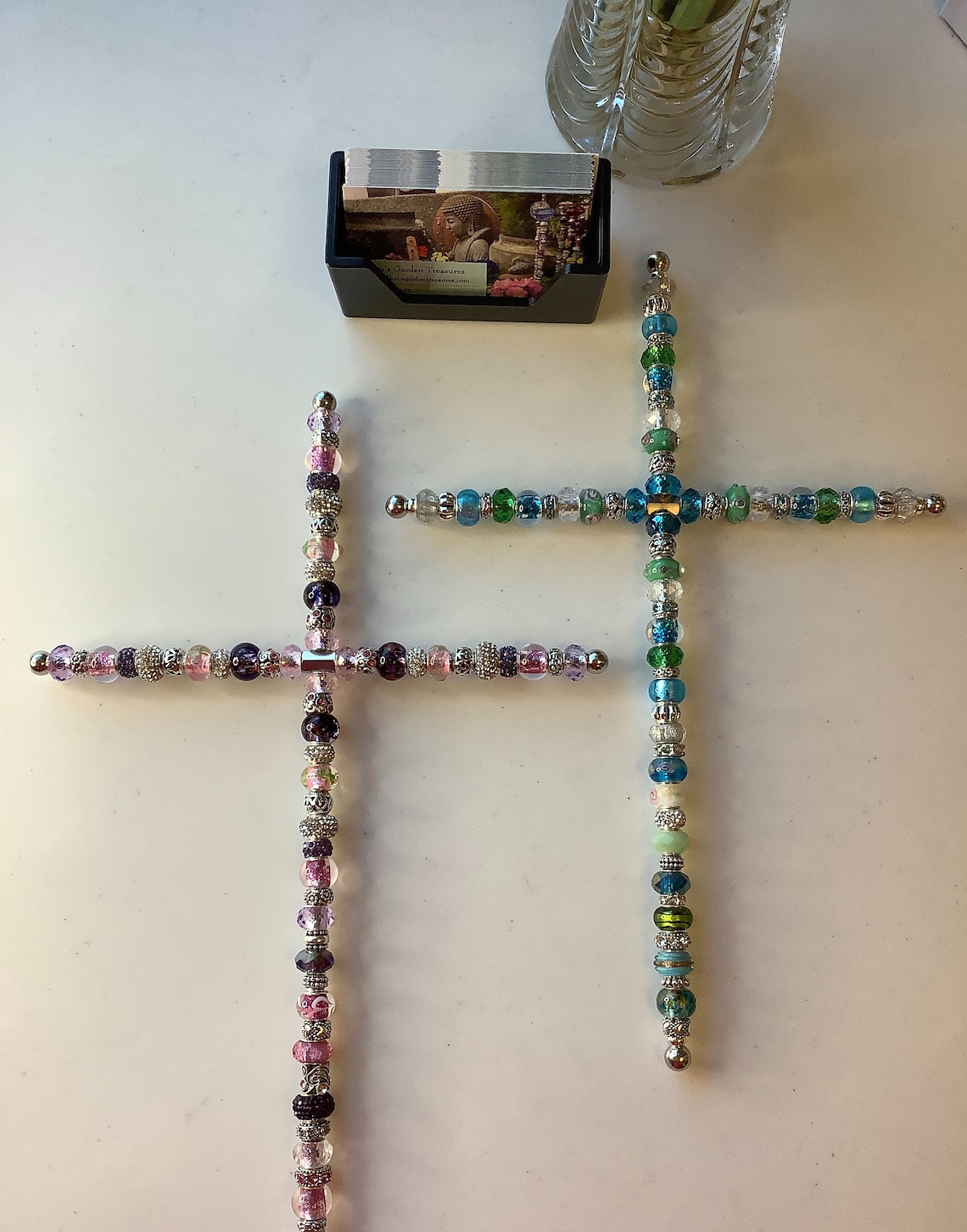 Fully Beaded Cross - Etsy