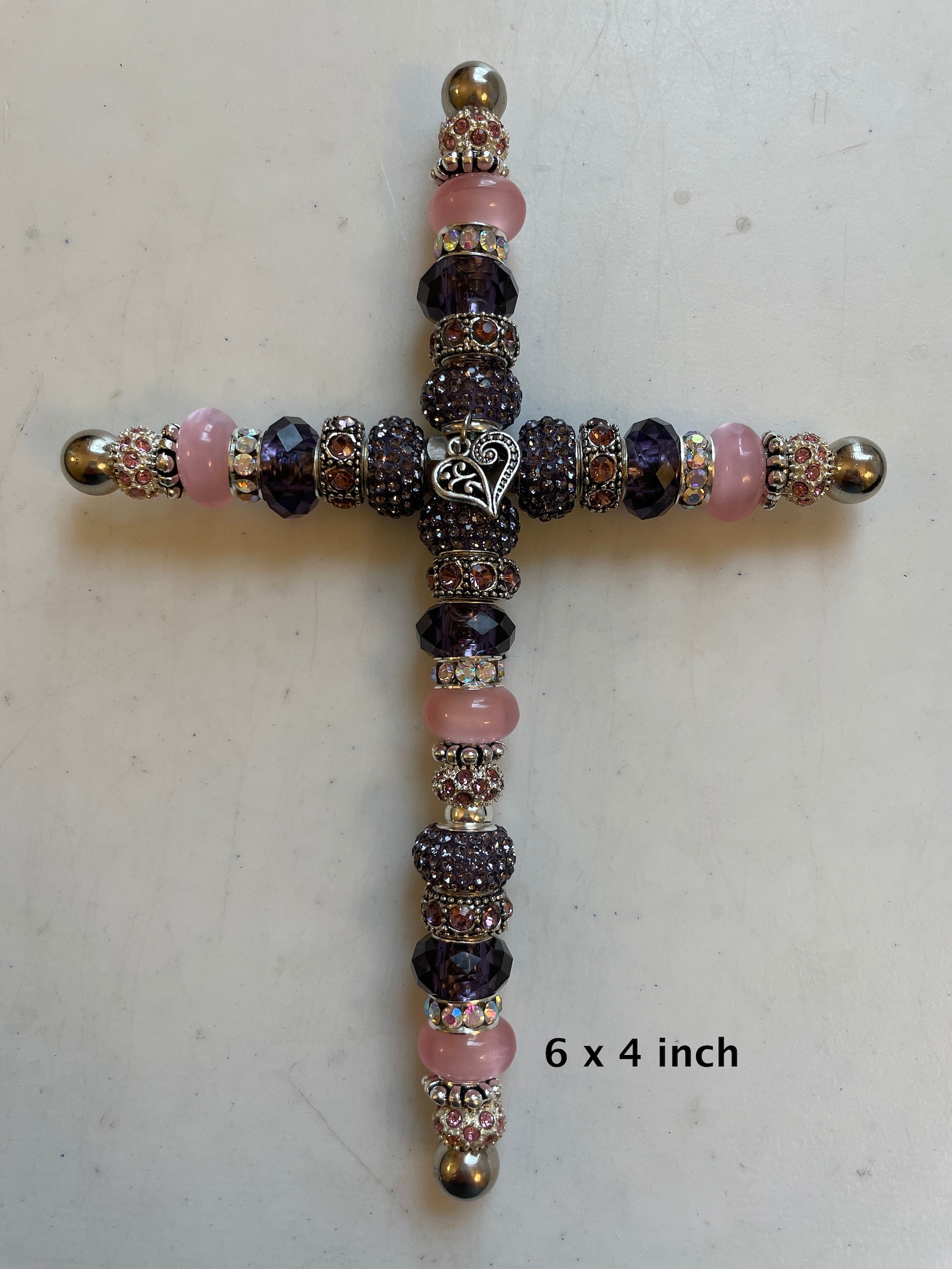 Fully Beaded Cross - Etsy