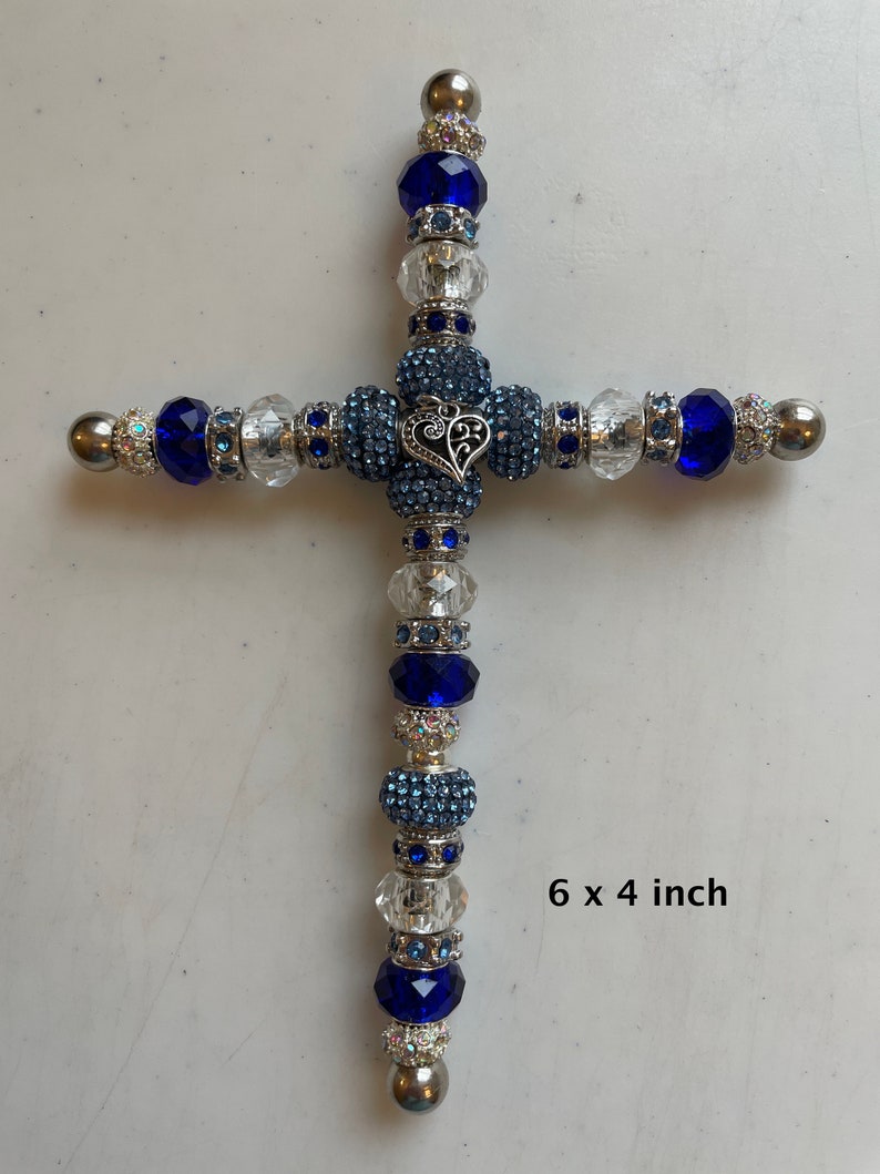 Fully Beaded Cross - Etsy