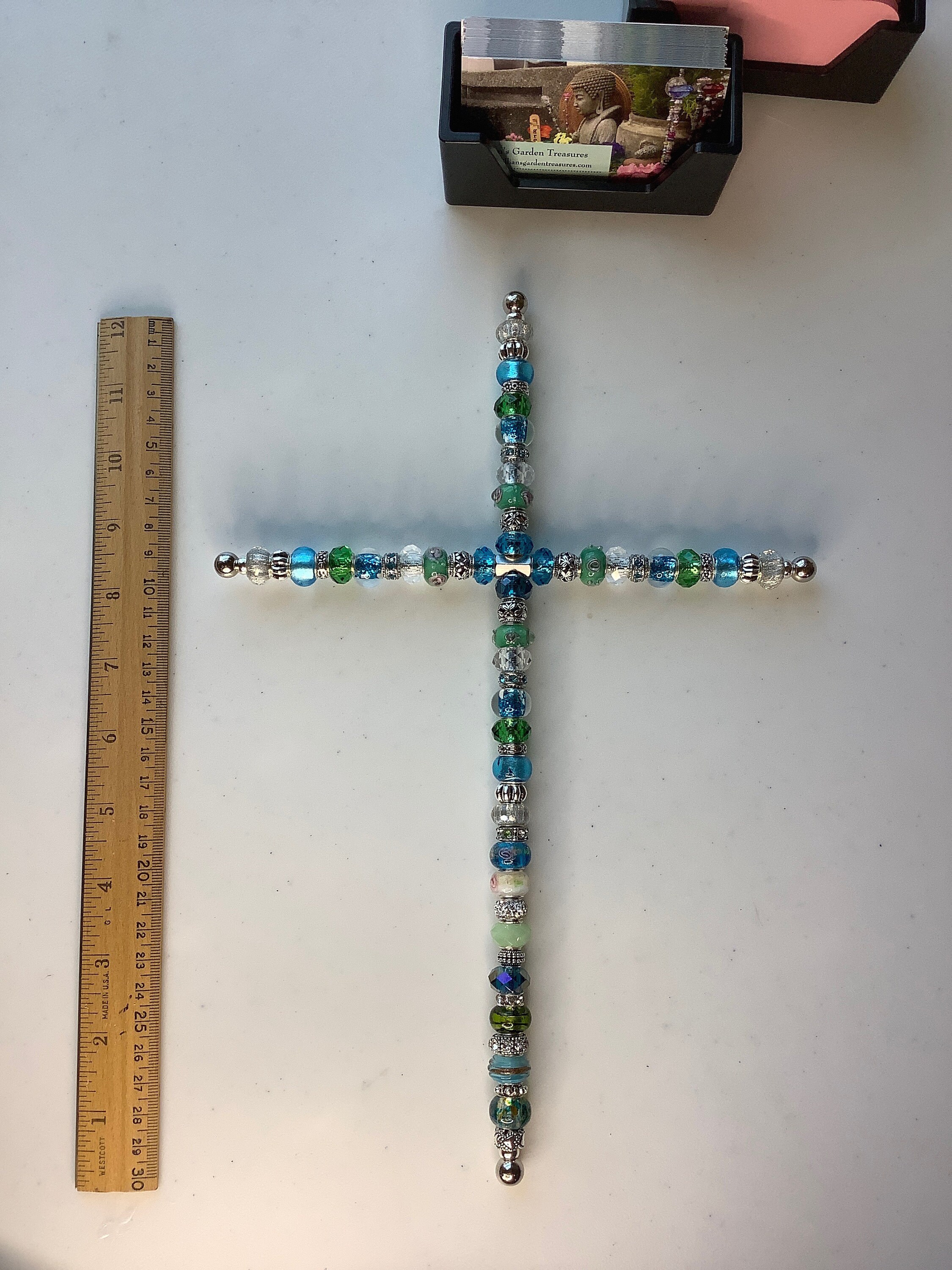 Fully Beaded Cross - Etsy