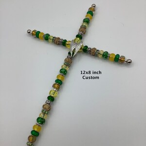 Fully Beaded Cross - Etsy