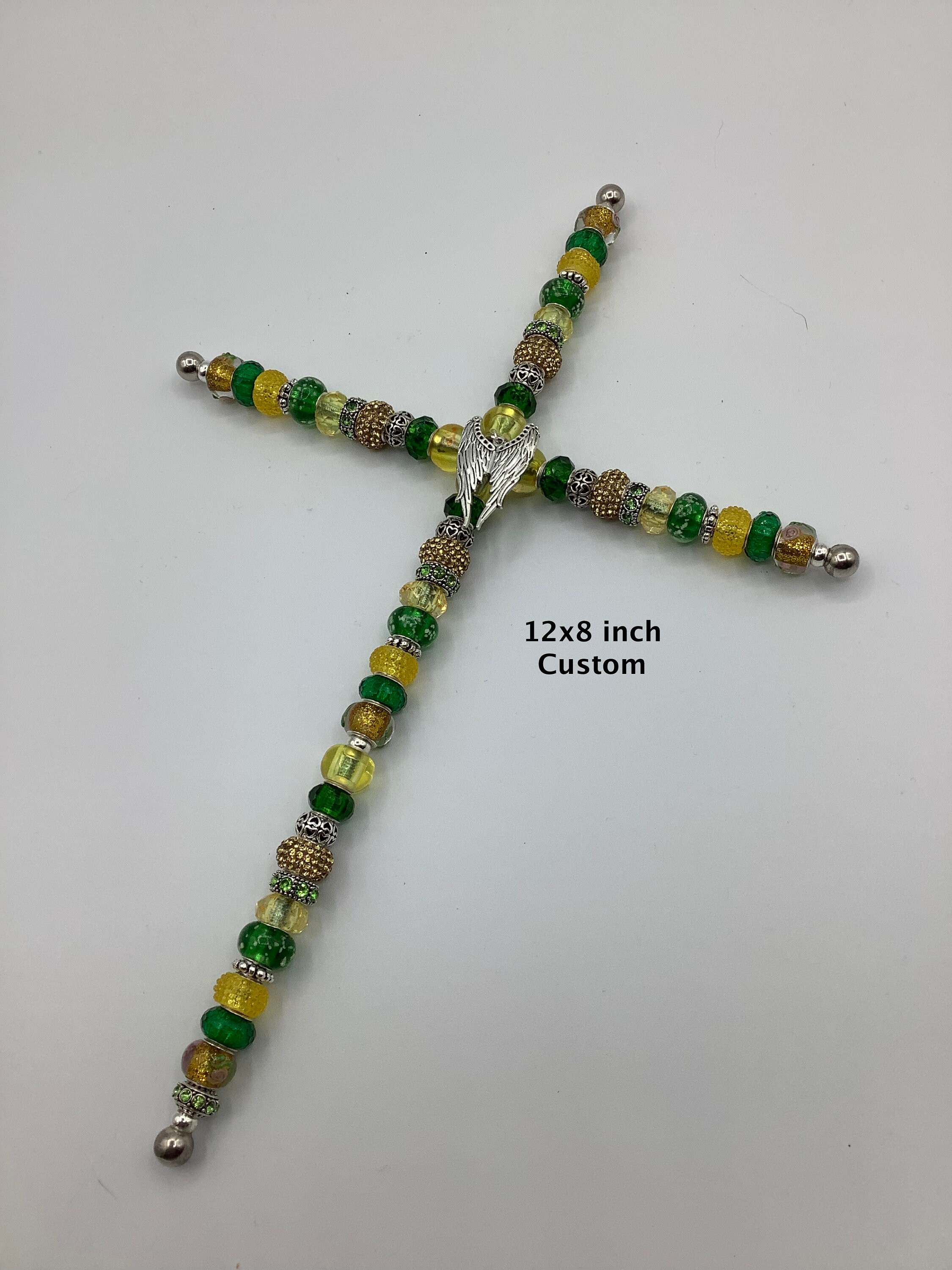 Fully Beaded Cross - Etsy