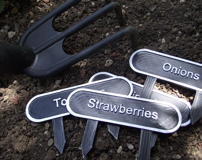 Garden Tags Customizable, Plant Markers, Herb Labels. Perfect for ...