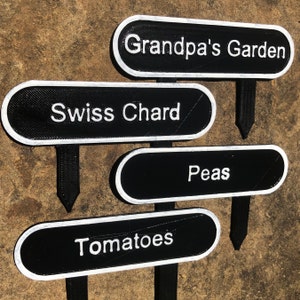 Garden Tags Customizable, Plant Markers, Herb Labels. Perfect for ...