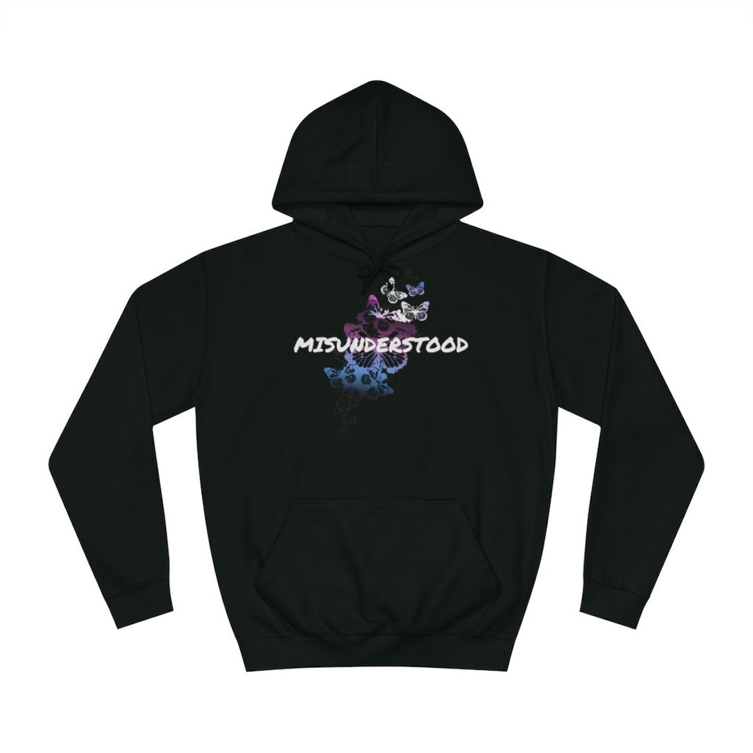 Misunderstood Unisex College Hoodie - Etsy