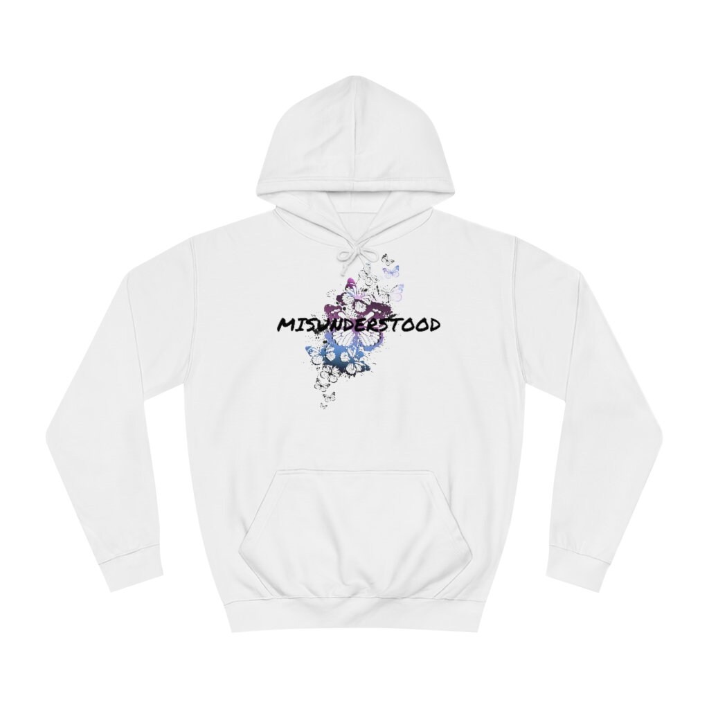 Misunderstood Unisex College Hoodie - Etsy