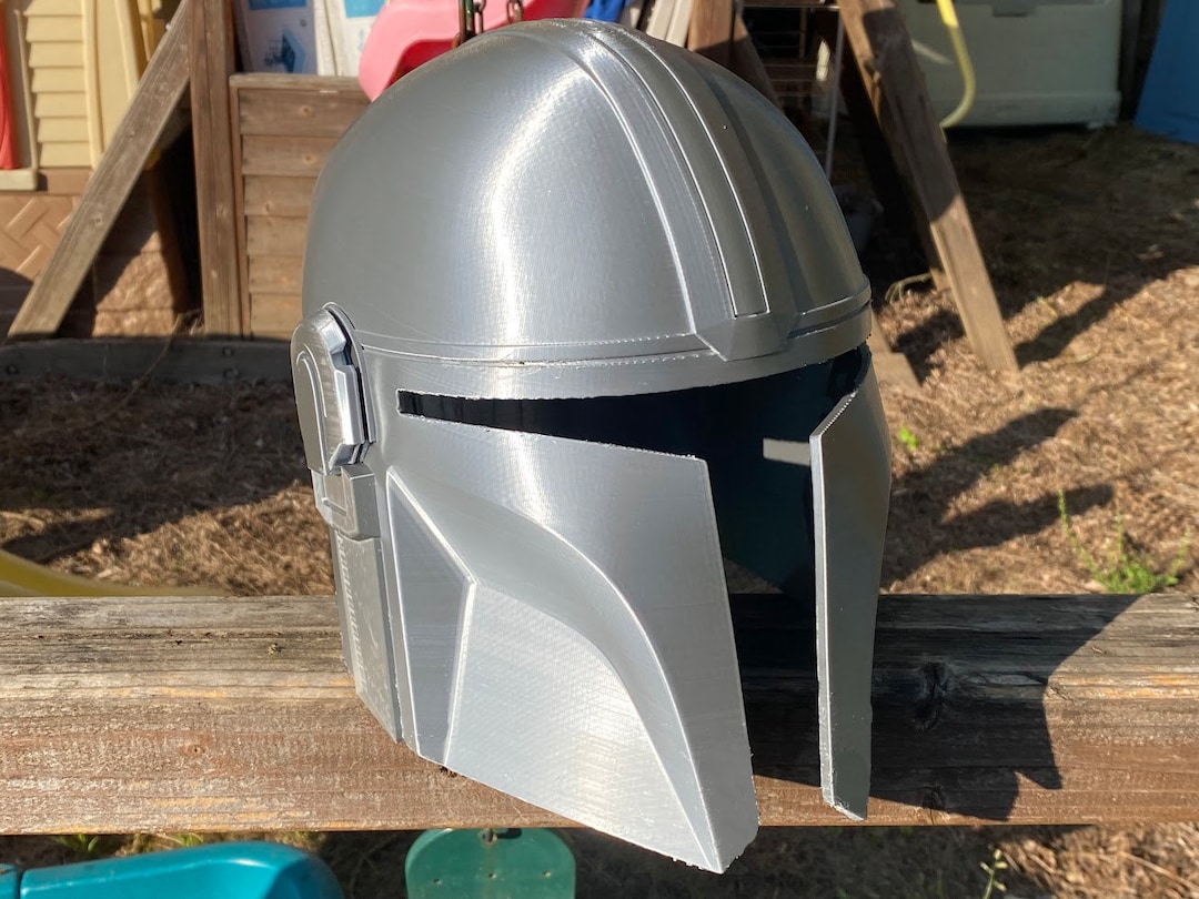 Mandalorian Beskar Helmet DIY Kit - Etsy