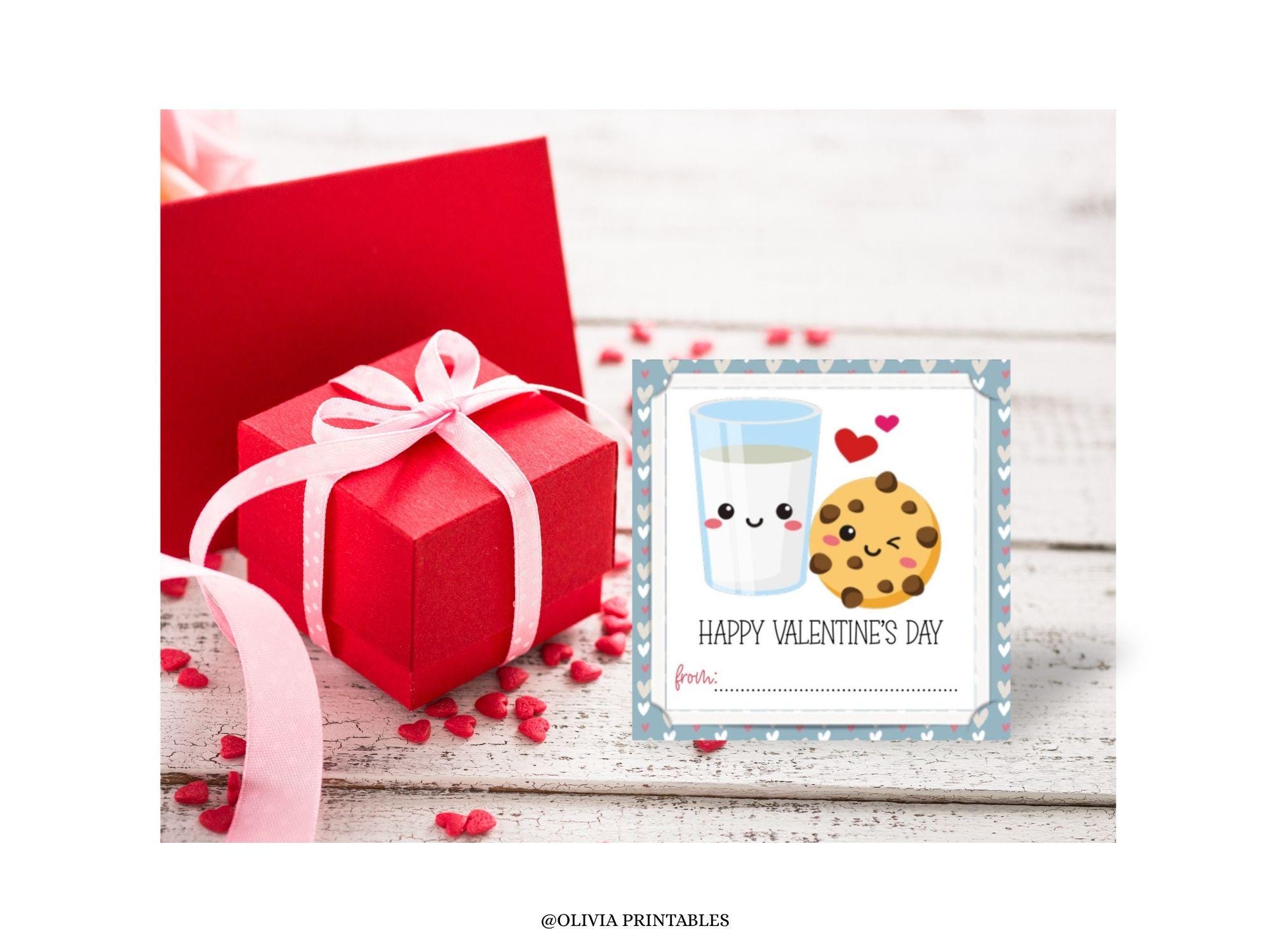 Printable Food Pun Valentine Cards • Kids Classroom Valentines • Cute ...
