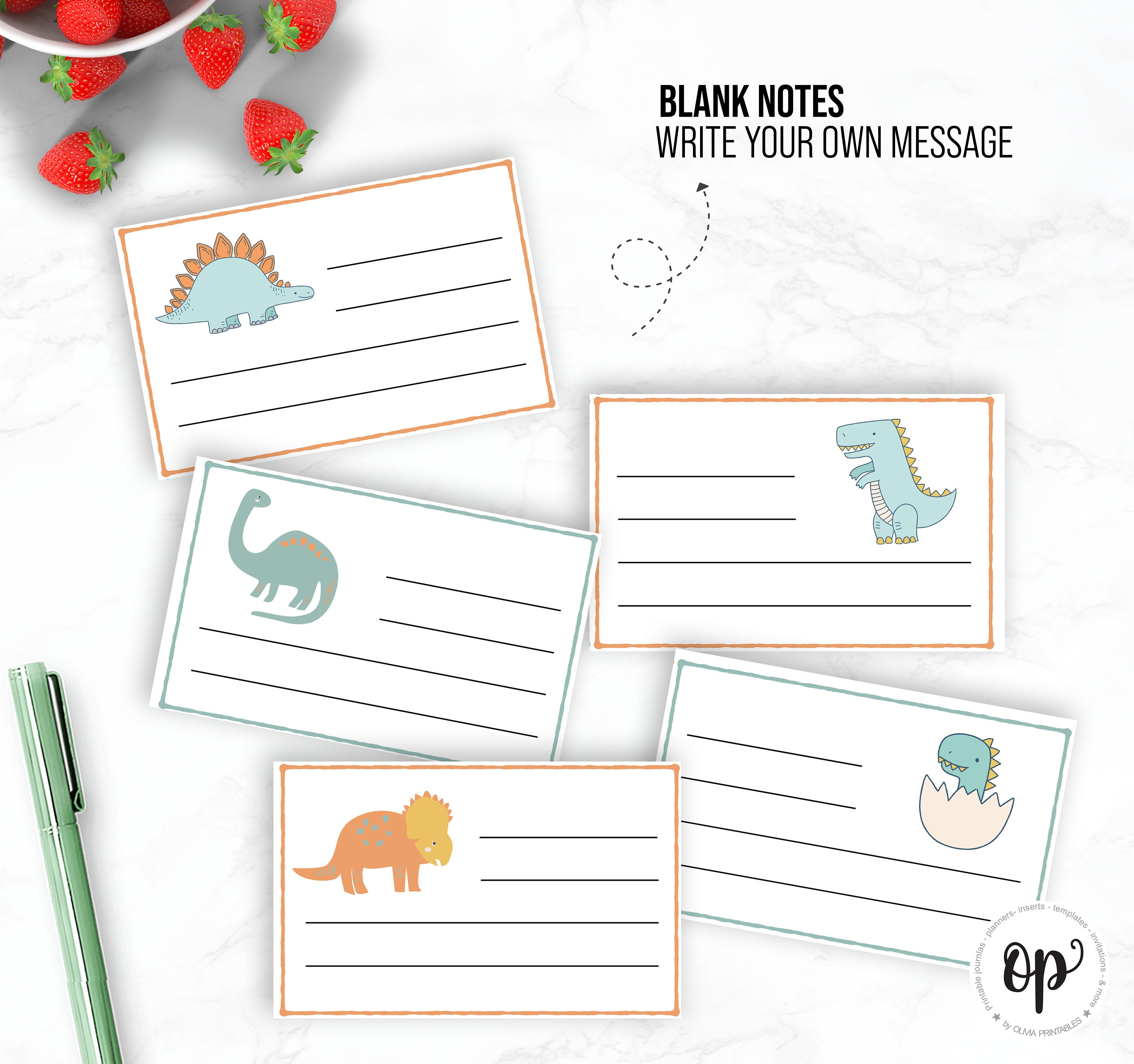 Printable Dinosaur Lunch Box Notes , Encouragement Cards for Kids ...