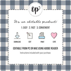 Printable Summer Reading Challenge, Editable Reading Tracker, 10 Books ...