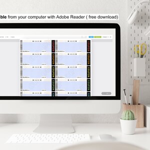 PRINTABLE Reward Coupons for Boys and Girls, Pre-filled Rewards, Blank ...