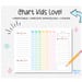 EDITABLE Kids to Do List, Printable Template, Weekly Chores Chart ...
