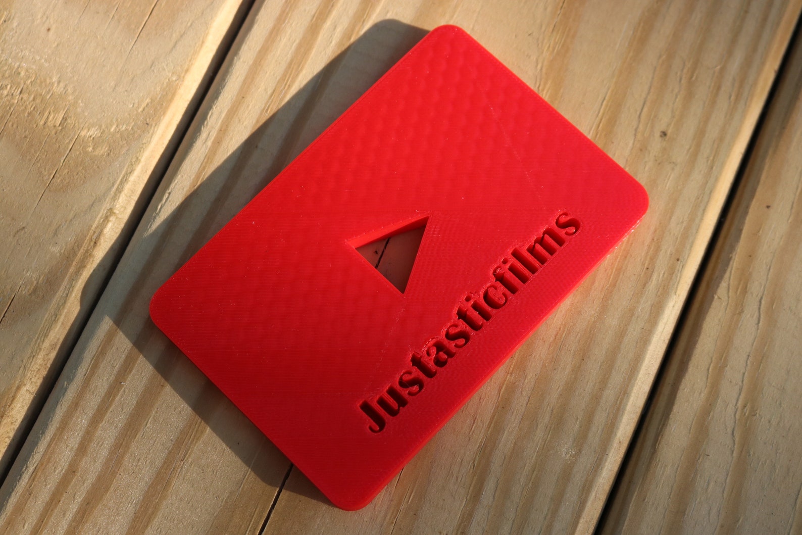 Customizable 3D Printed Youtube Play Button - Etsy