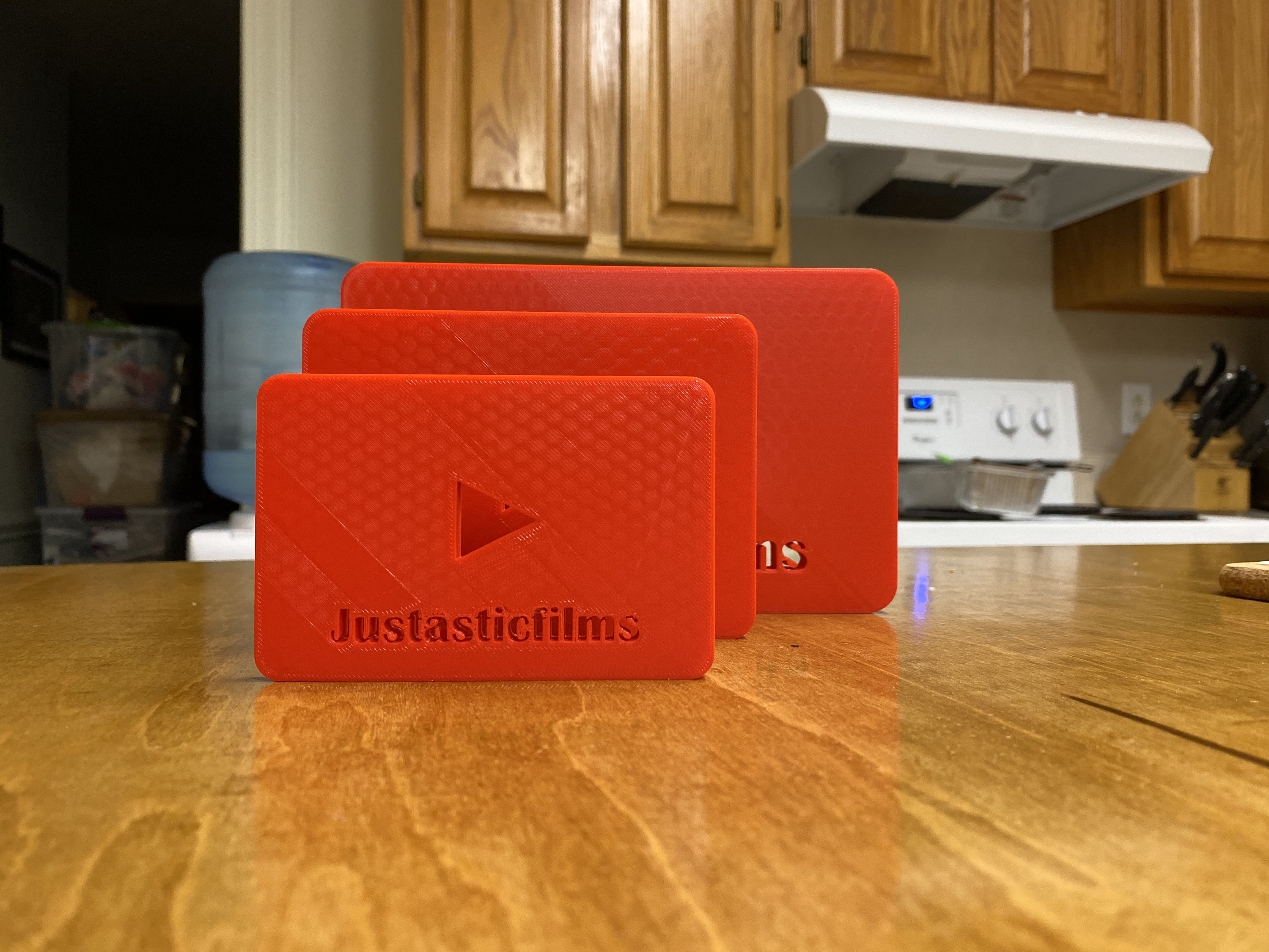 Customizable 3D Printed Youtube Play Button | Etsy UK