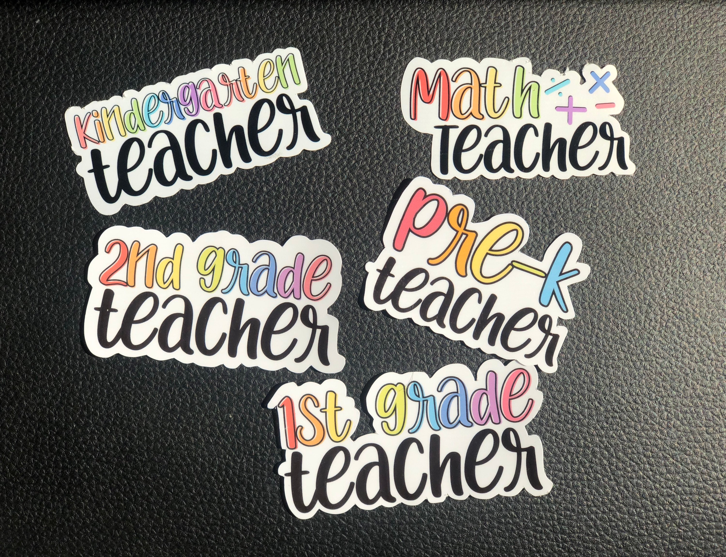 Grade Level Teacher Stickers | Teacher Stickers | Stickers for Teachers ...